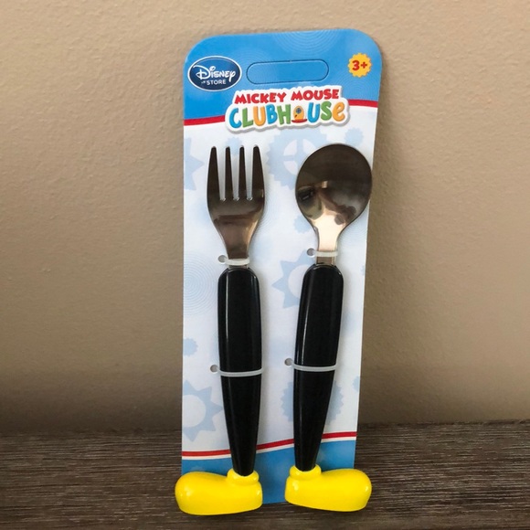 Disney | Other | Disney Mickey Mouse Clubhouse Fork Spoon Set | Poshmark